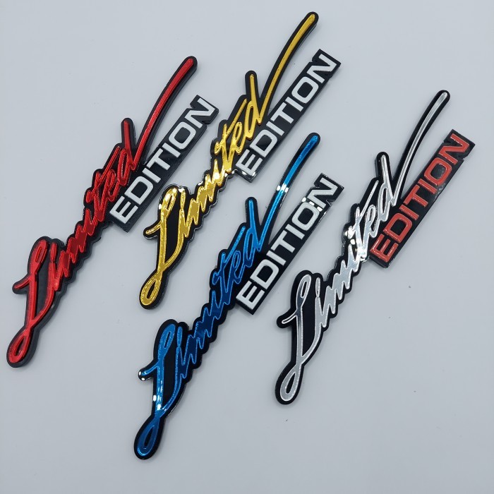 Jual Emblem akrilik sticker acrylic Limited Edition | Shopee Indonesia
