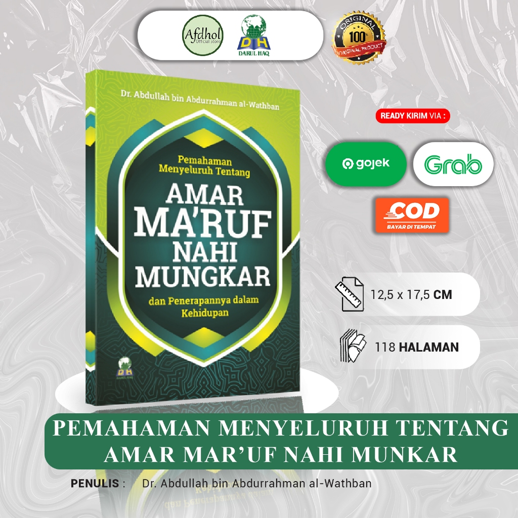 Jual Pemahaman Menyeluruh Tentang Amar Maruf Nahi Munkar dan Penerapannya dalam Kehidupan - Amar ...