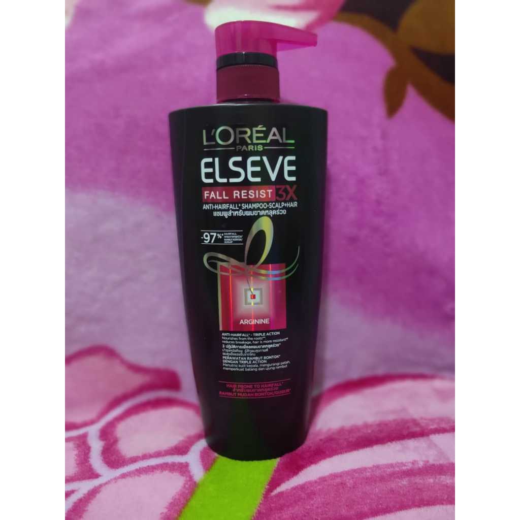 Jual Loreal Paris Elseve Hair Fall Shampoo 600ml | Shopee Indonesia