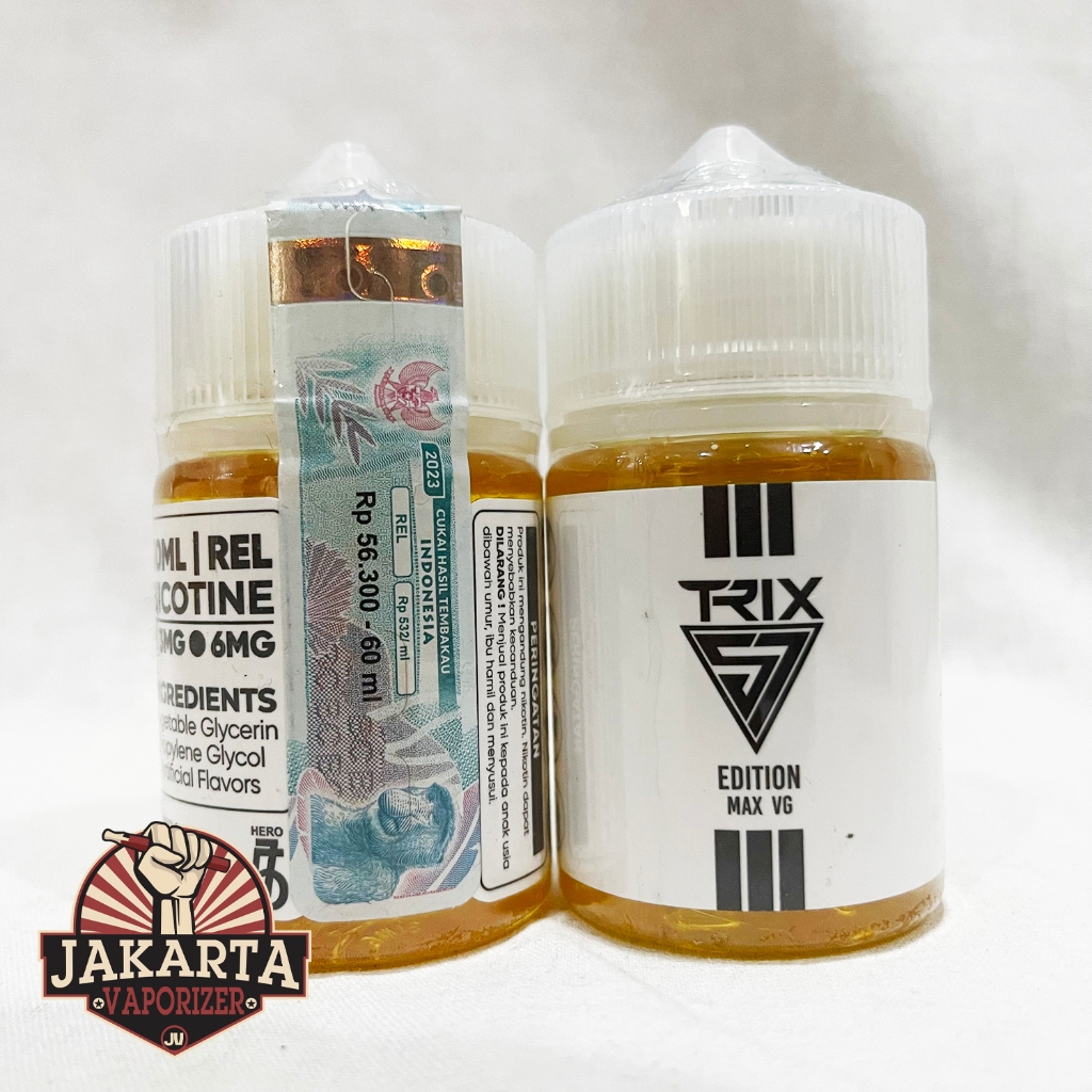 Jual TRIX V3 TRIX III 60ML 3MG 6MG BY HERO57 | Shopee Indonesia