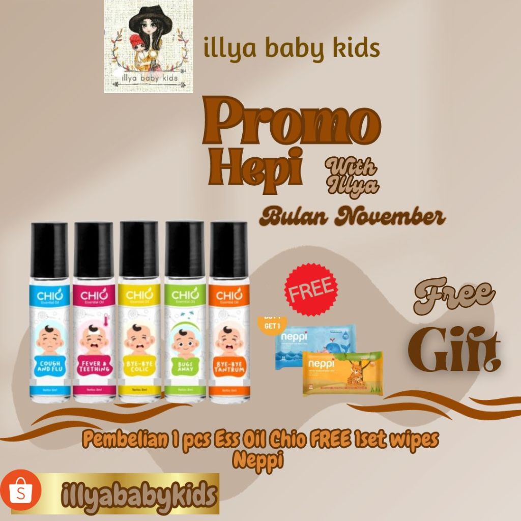 Jual CHIO Essential Baby OiL Chio Baby Oil Chio Cough and Flu Cessa ...