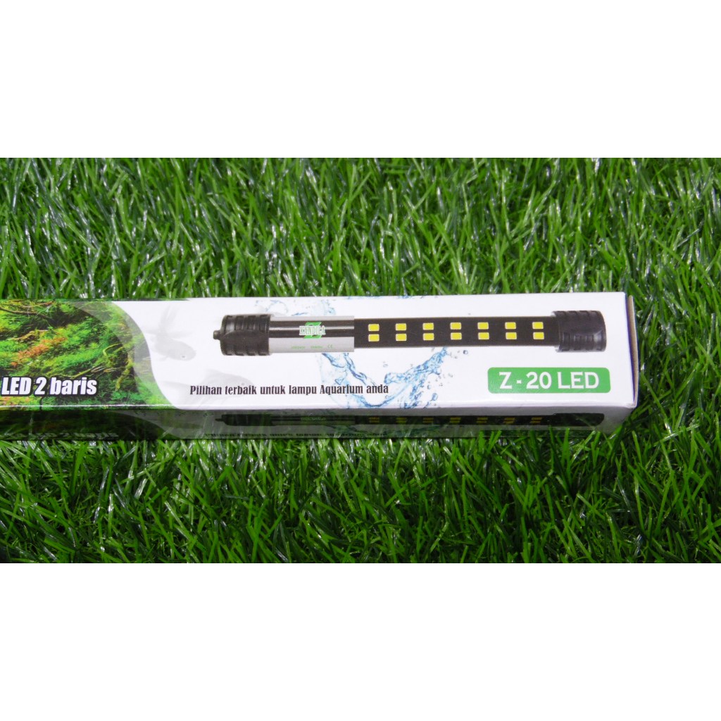 Jual Lampu Led Celup Aquarium KANDILA Z-20 Led 2 Baris Full Putih 20 Cm ...