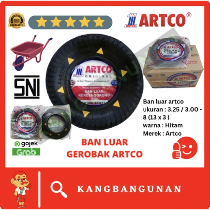 Jual Ban luar gerobak dorong sorong Artco Original | Shopee Indonesia