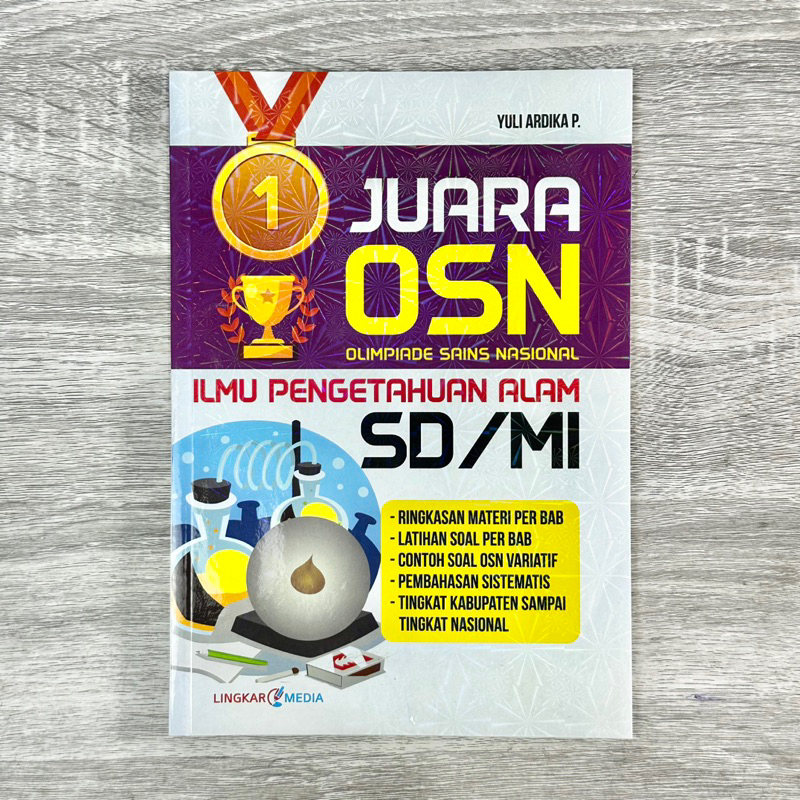 Jual Buku Juara OSN Ilmu Pengetahuan Alam SD/MI | Olimpiade Sains Nasional | Tingkat Kabupaten ...