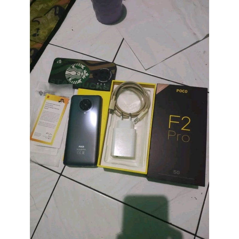 Jual poco f2 pro 5G 6/128 fullset | Shopee Indonesia
