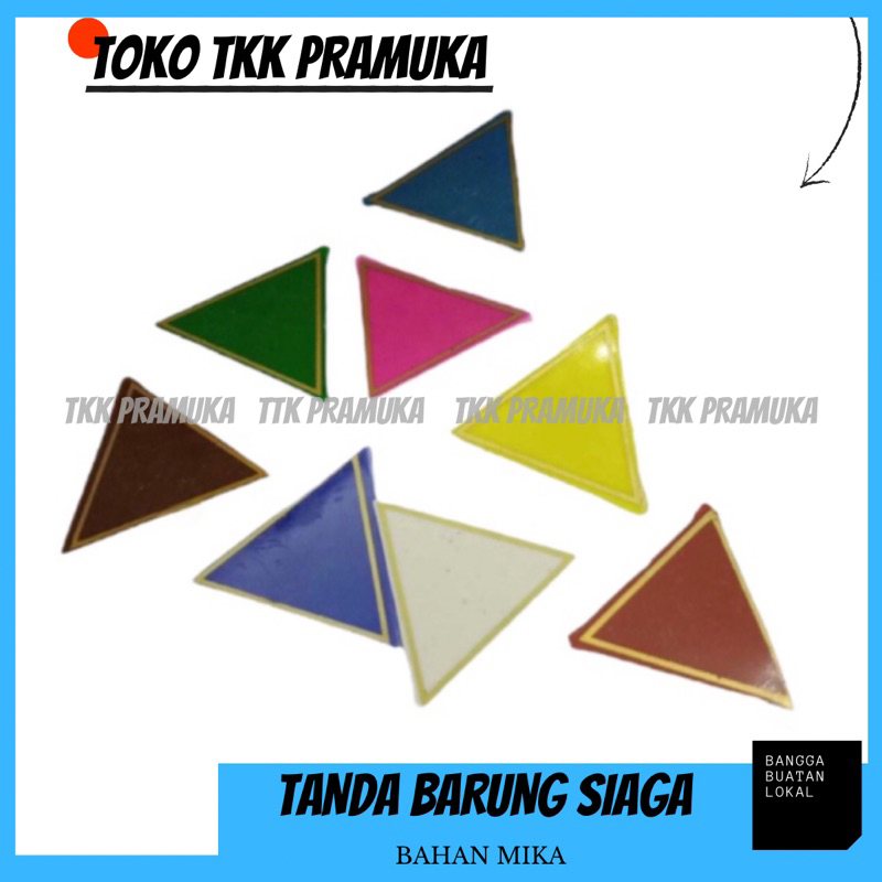 Jual Tanda barung SD / Tanda barung siaga (bahan mika) | Shopee Indonesia