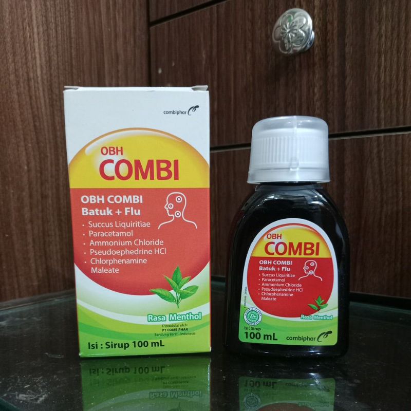 Jual OBH Combi Batuk + Flu 60ml/100ml - Jahe/Menthol/Madu | Shopee ...
