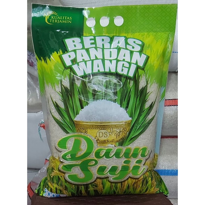Jual BERAS PANDA WANGI SUPER CAP DAUN SUJI 5kg | Shopee Indonesia