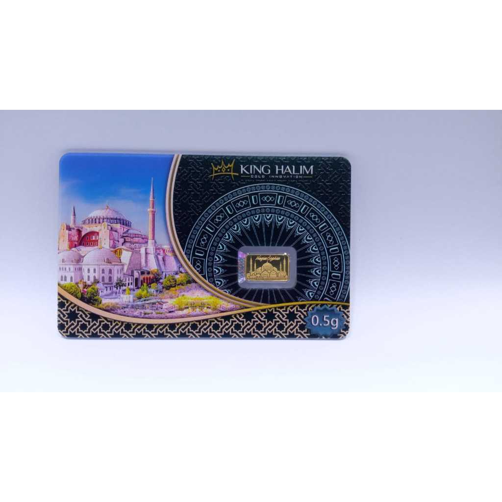 Jual King Halim 24K Masjid Hagia Sophia Eid Mubarak Idul Fitri | Shopee ...
