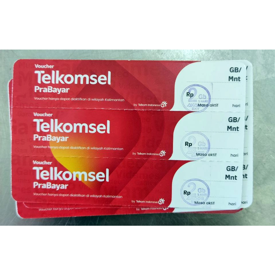 Jual Voucher Internet TELKOMSEL (KIRIM FISIK) | Shopee Indonesia