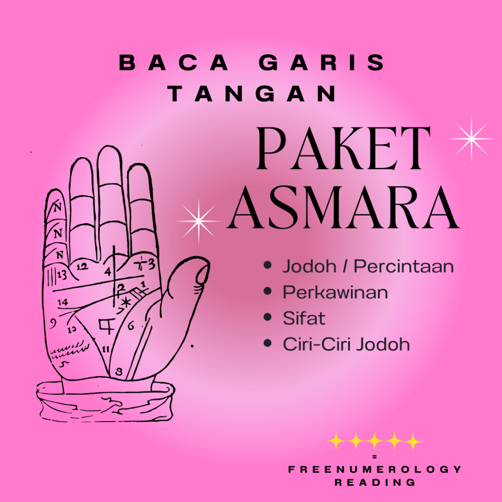 Jual Konsultasi Baca Garis Tangan / Reading Palmistri Profesional ASMARA (Percintaan, Jodoh ...
