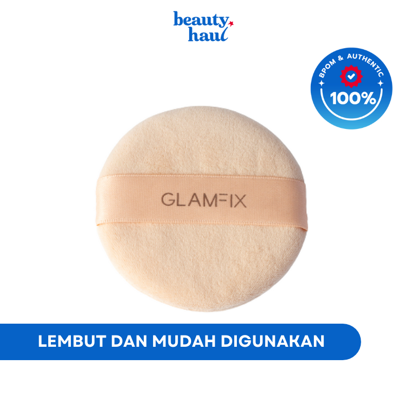 Jual GLAMFIX Finishing Powder Puff | Shopee Indonesia