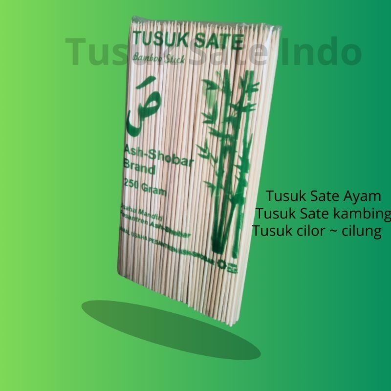 Jual TUSUK SATE ~ TUSUK BAMBU 200 Batang | Shopee Indonesia