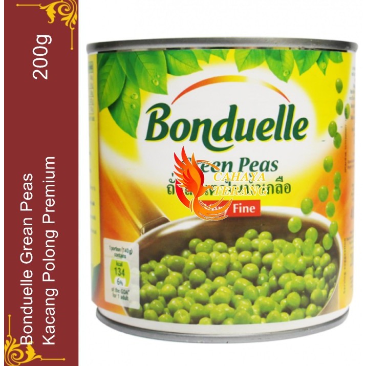 Jual Bonduelle Green Peas Extra Fine 200 gr Kacang Polong Kaleng ...
