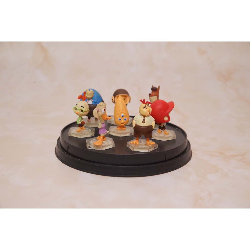 Jual Disney Gashapon 2 Inch Micro Chicken Little Set of 8 PVC Figures ...
