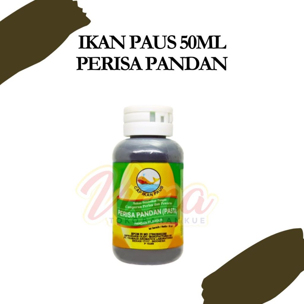 Jual Ikan Paus Perisa / Pasta / Pewarna Makanan 50ml / Cap Ikan Paus ...