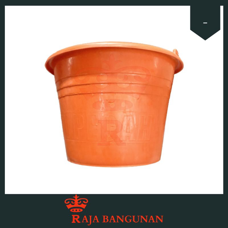 Jual Ember Cor Semen Acian Bangunan Ember Anti Pecah Murah Warna Orange ...