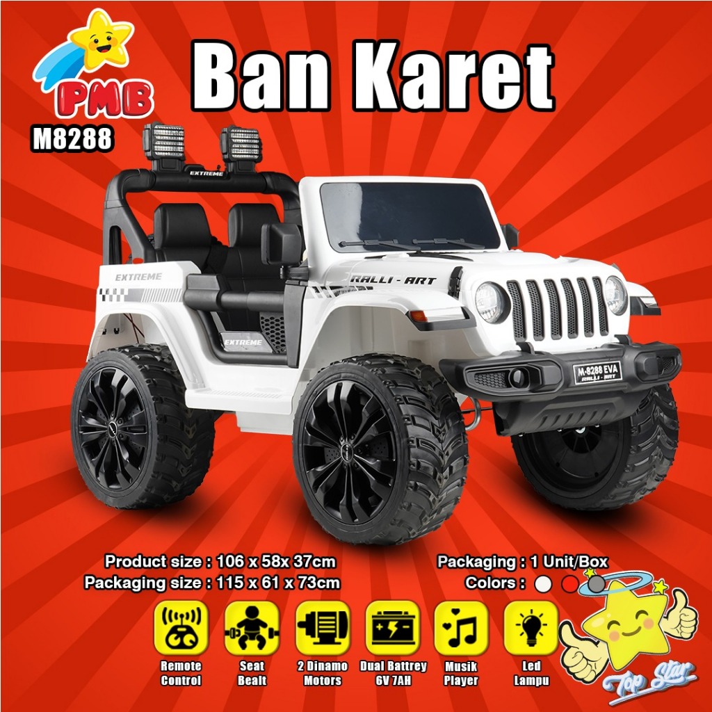 Jual MOBIL AKI M8288 MOBIL AKI RALLY ART M 8288 EVA PMB // MOBIL AKI ...