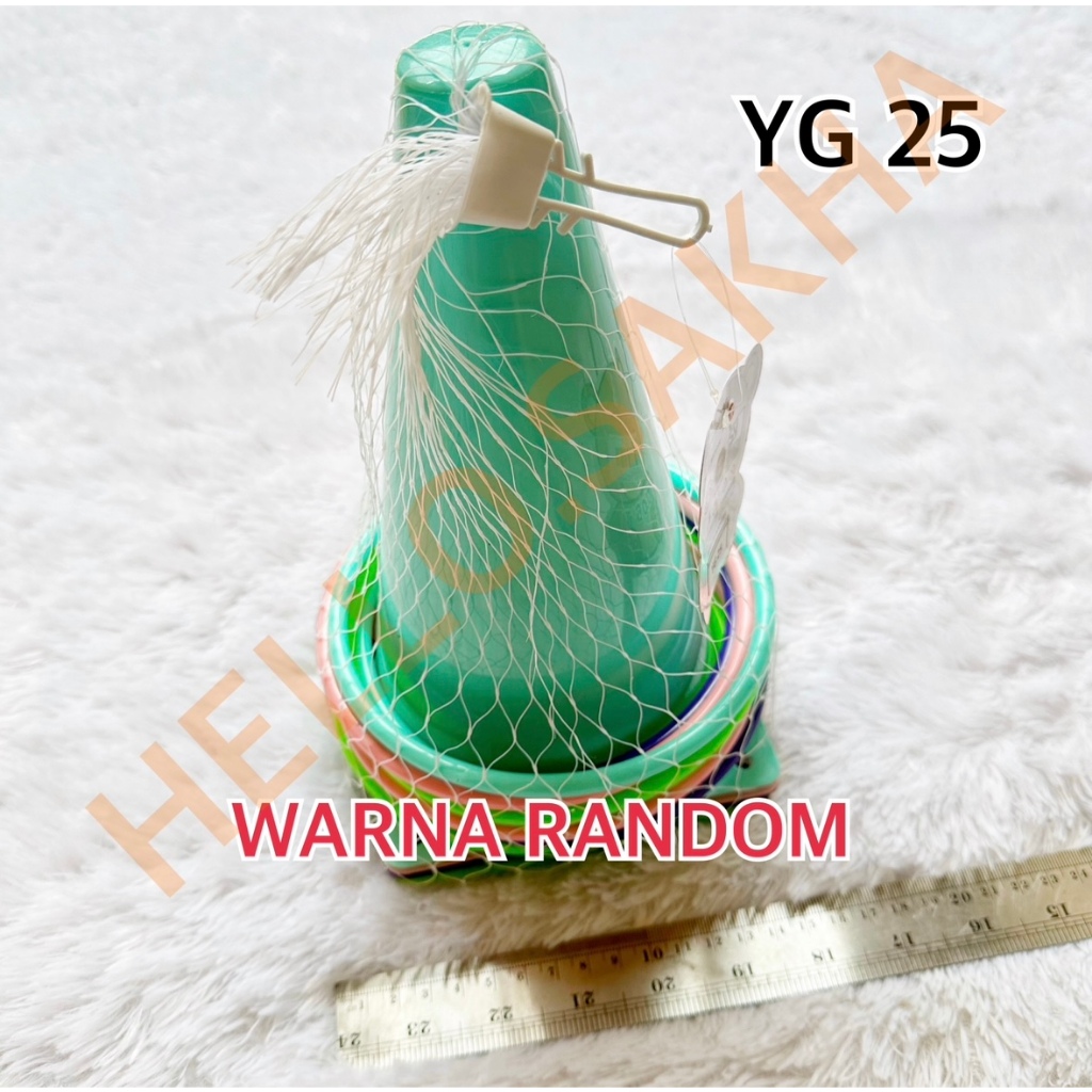 Jual MAINAN YG 25 CONE RING THROWING GAME JALA LEMPAR LINGKARAN ...