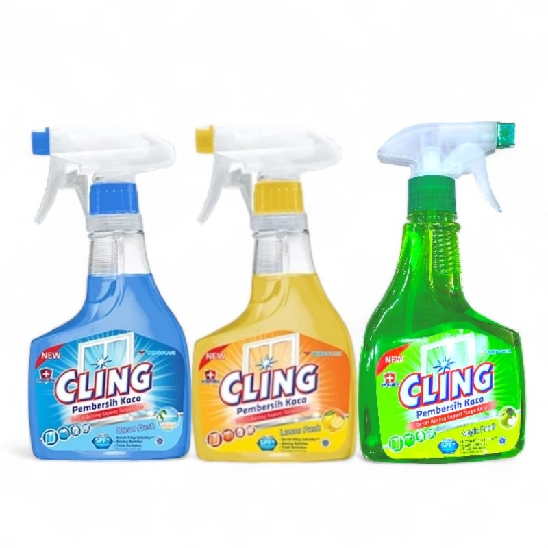 Jual Cling Botol 450ml-Pembersih Kaca-Toserba Gadjah-Ekonomis | Shopee ...