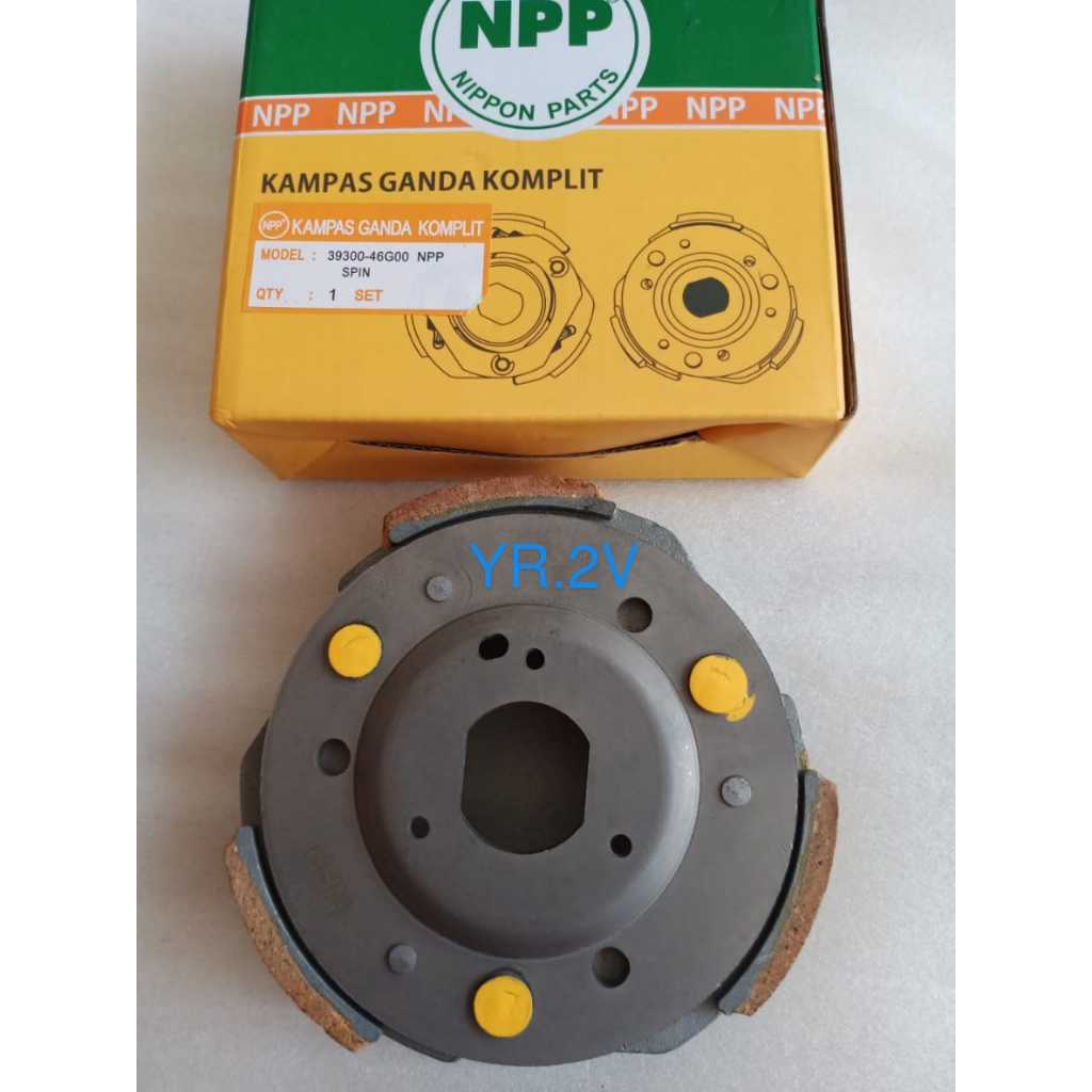 Jual KAMPAS GANDA KOMPLIT KOPLING ASSY SPIN SKYWAVE SKYDRIVE HAYETE ORI NPP | Shopee Indonesia