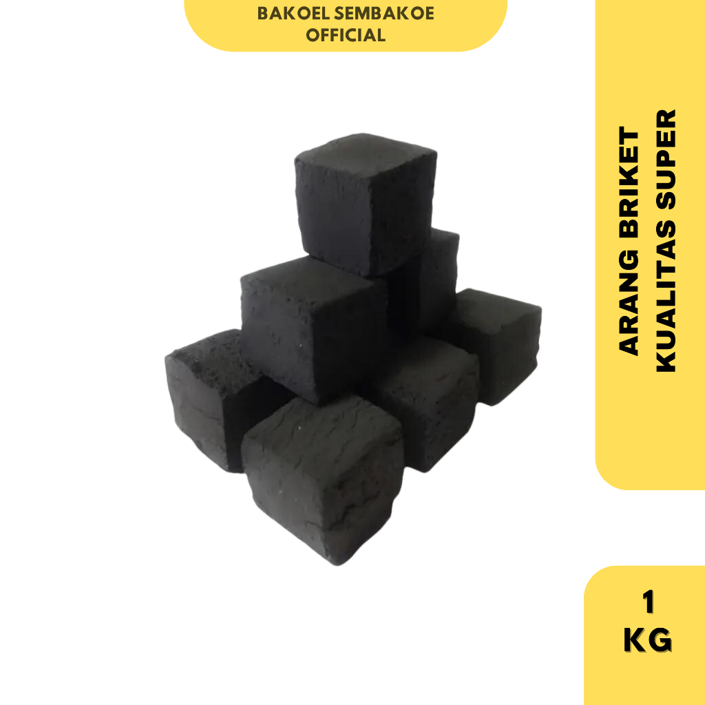 Jual Arang Briket Kualitas Super Berat 1Kg | Shopee Indonesia