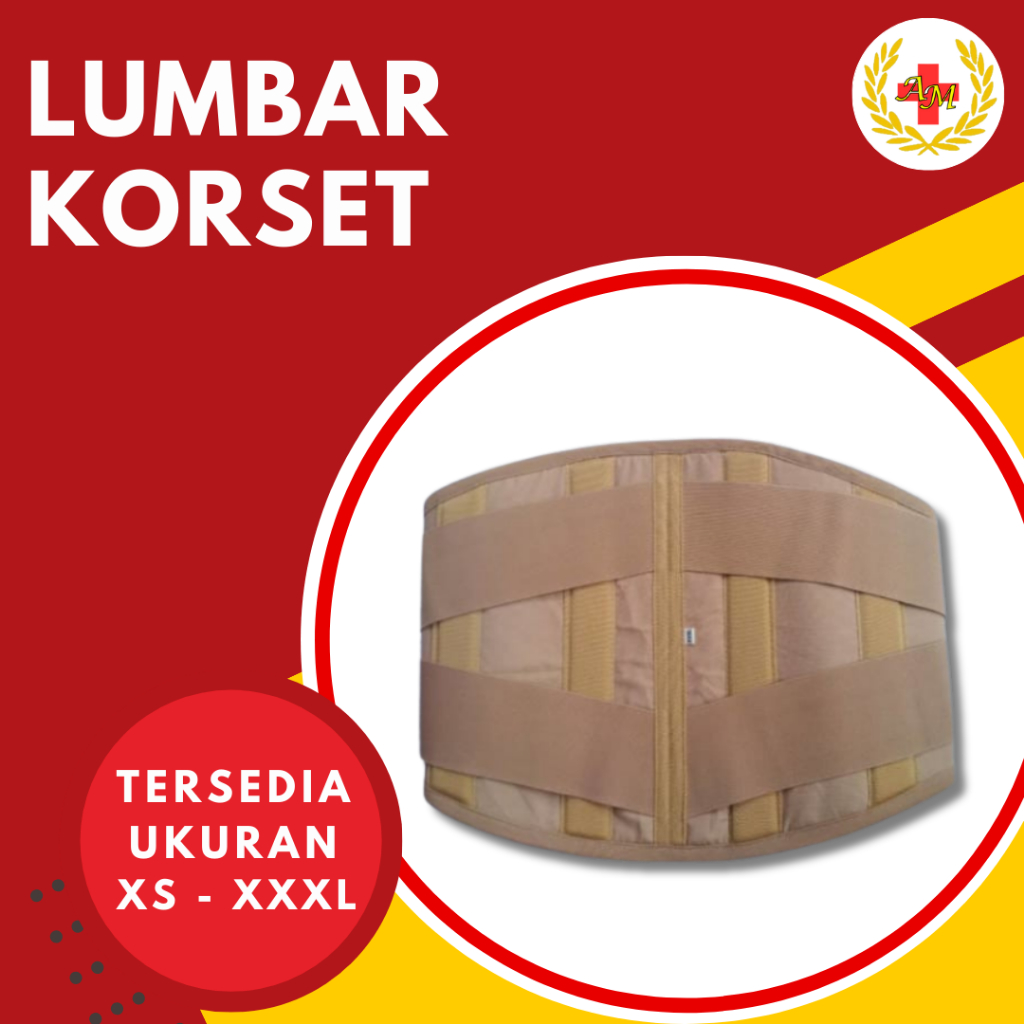 Jual Lumbar Korset Lumbal Korset Penyangga Tulang Belakang Punggung ...