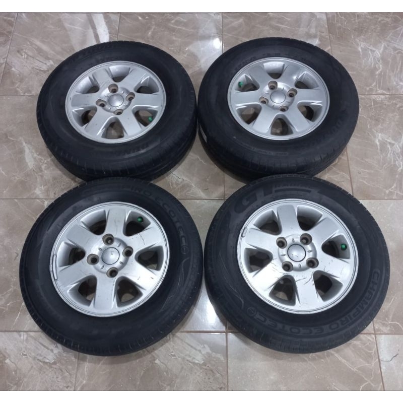 Jual VELG SEKEN MOBIL OEM AVANZA RING 14 BAUT 4X114.3 + BAN BONUS ...
