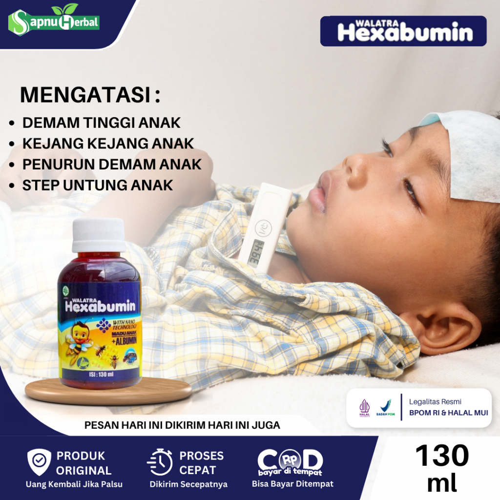Jual Obat Penurun Panas Anak, Demam Tinggi, Demam Berdarah, Tipes ...