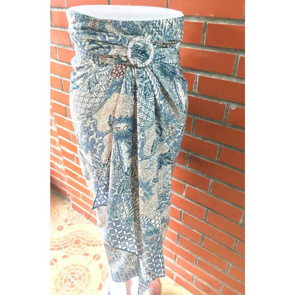Jual Rok Serut Lilit Instan Motif Kuaci Rok Kondangan Rok Bawahan ...