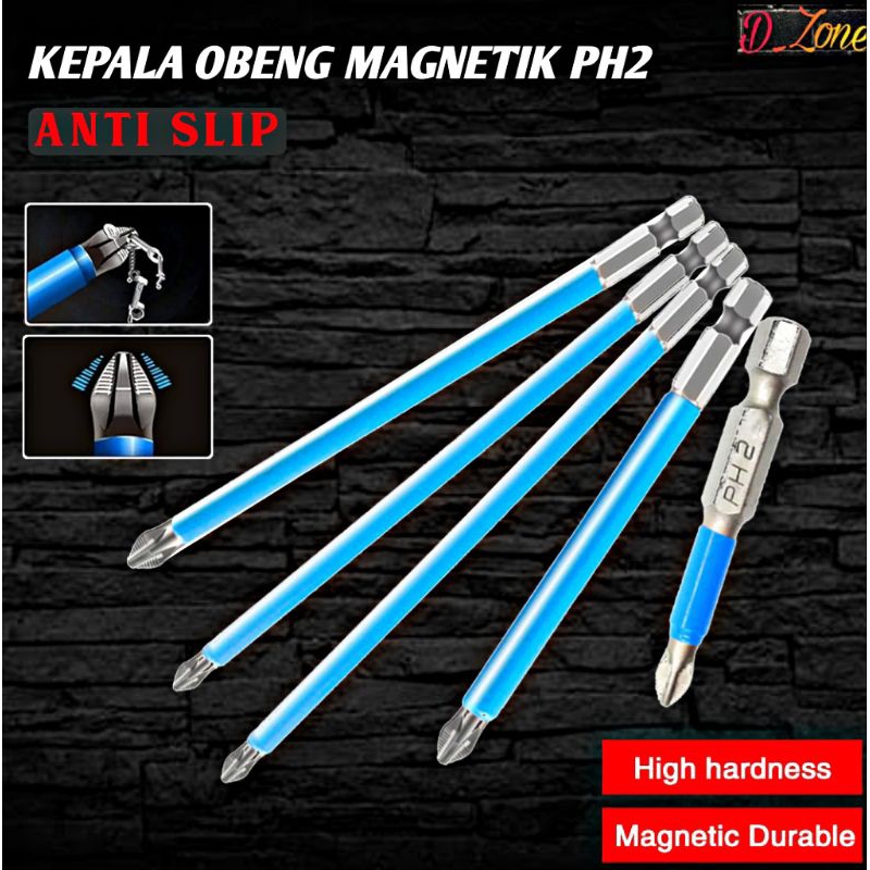 Jual Mata Obeng Plus Cross Magnetic Screwdrivers Hex PH2 5 PCS | Shopee ...
