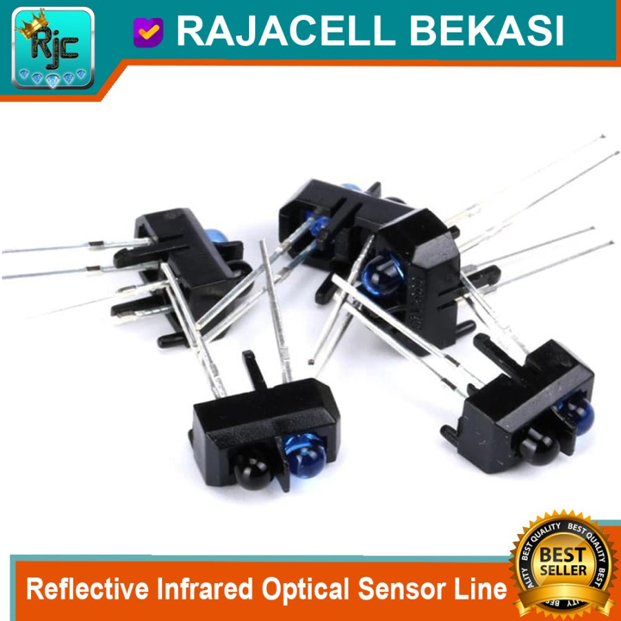 Jual TCRT5000 Reflective Infrared Optical Sensor Line Follower Avoider ...