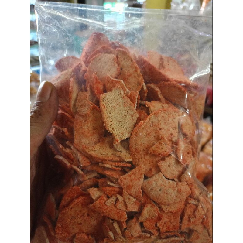 Jual KRUPUK BAKSO/BASRENG PEDAS BALADO 250 GRAM | Shopee Indonesia