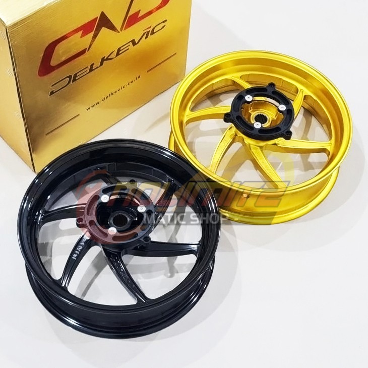 Jual Velg Delkevic Six Star Depan Belakang Yamaha XMAX | Shopee Indonesia