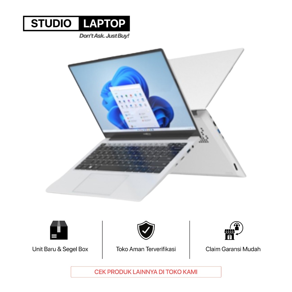 Jual Laptop ADVAN WORK PLUS RYZEN 5 6600H [ RAM 16GB 512GB SSD - 14 ...