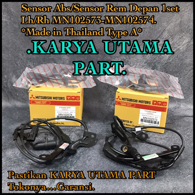 Jual Sensor ABS Sensor Rem Depan Mitsubishi Triton/Pajero Sport 2.5cc ...