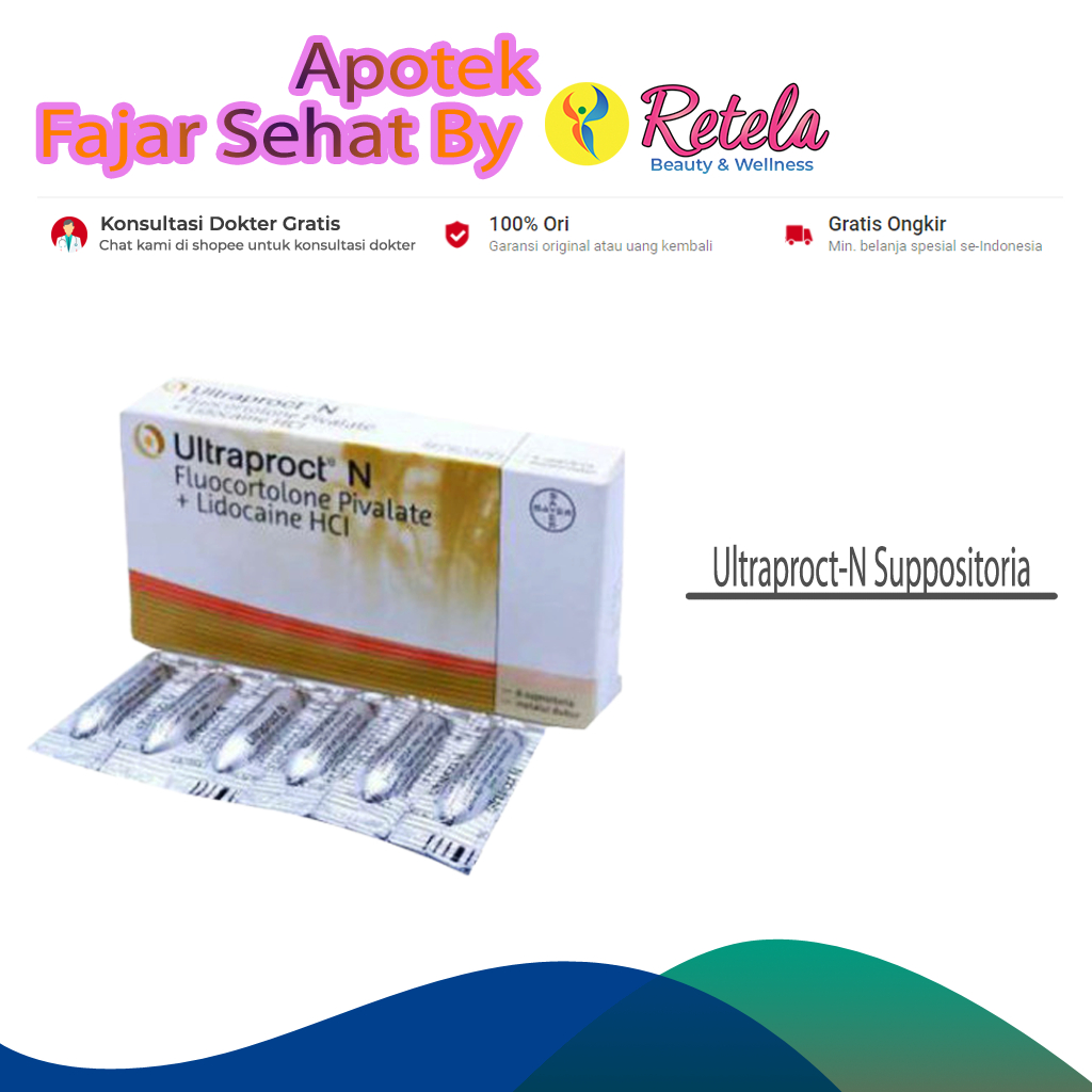 Jual Ultraproct-N Suppositoria/ 1 Supp | Shopee Indonesia