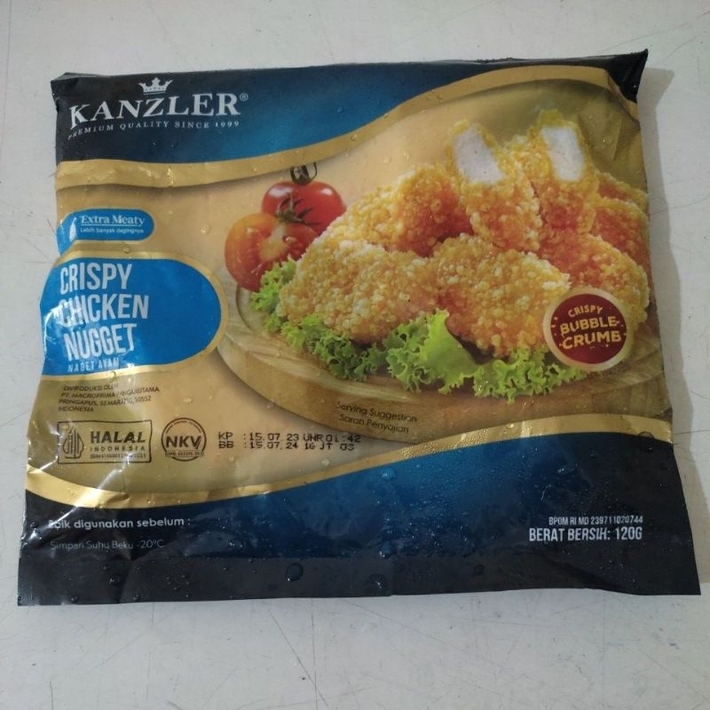 Jual Kanzler crispy nugget 120g isi 6 | Shopee Indonesia