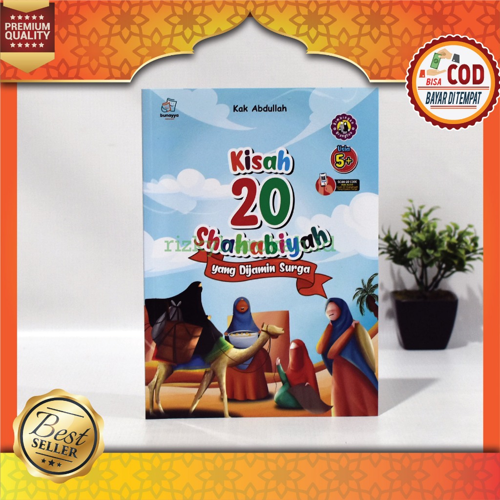 Jual Buku Anak Kisah 20 Shahabiyah Nabi Yang Dijamin Surga Soft Cover ...