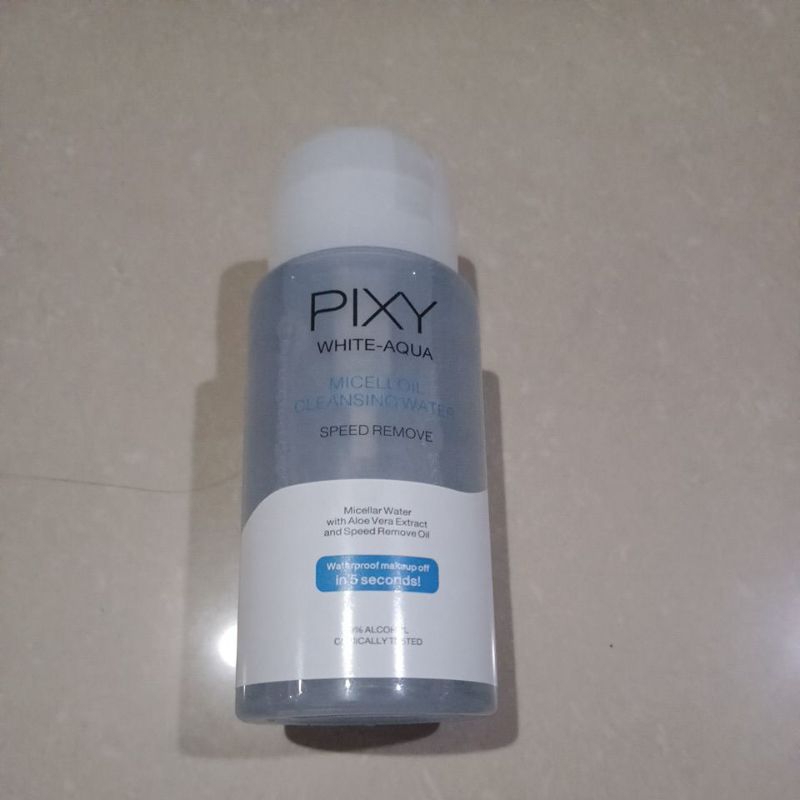 Jual Pixy white-aqua micelloil cleansing water speed remove 200ml | Shopee Indonesia
