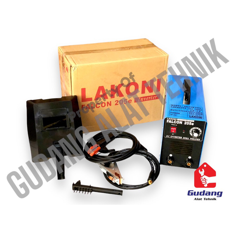 Jual Lakoni FALCON 205E Mesin Travo Las MMAi 200 Ampere Inverter Welding Machine | Shopee Indonesia