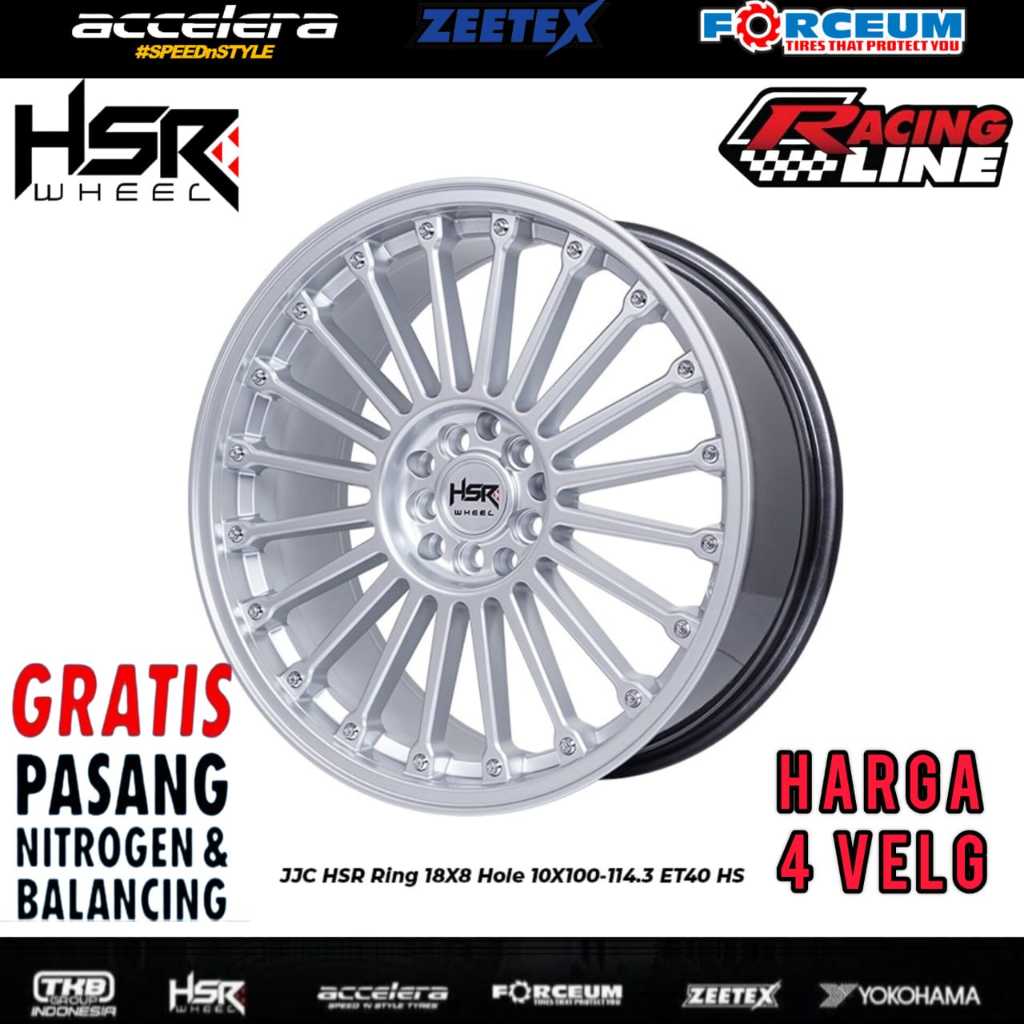 Jual Velg Mobil Racing Ring 18 Untuk Wish Sienta Impreza Forester ...