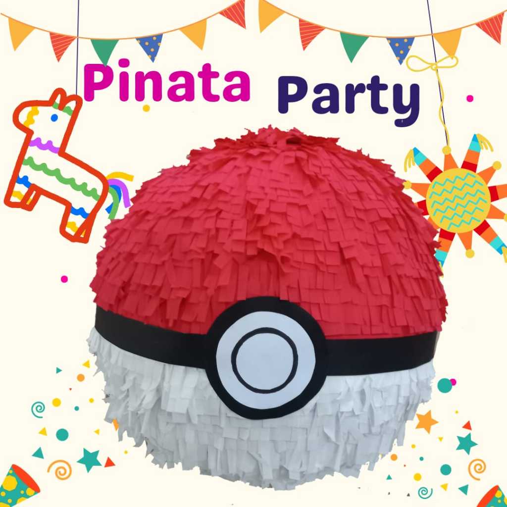 Jual PINATA PUKUL 3D POKEMON POKEBALL | Shopee Indonesia