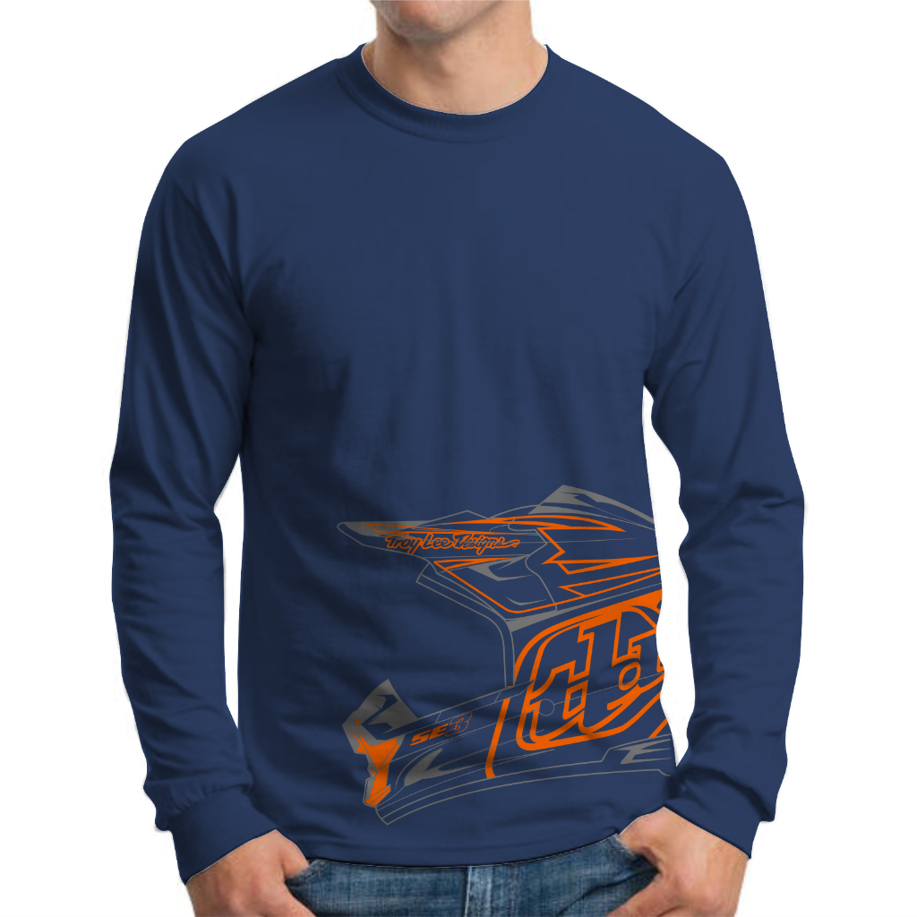 Jual baju motor cross lengan panjang , kaos lengan panjang trail , baju ...