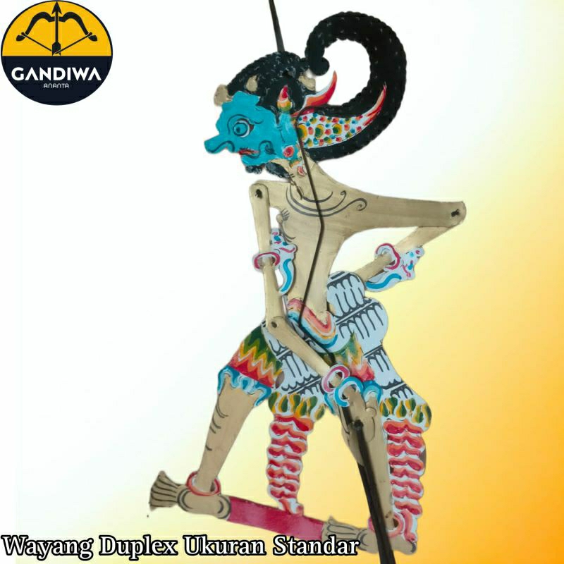 Jual wayang ontoseno biru bahan kertas duplex | Shopee Indonesia
