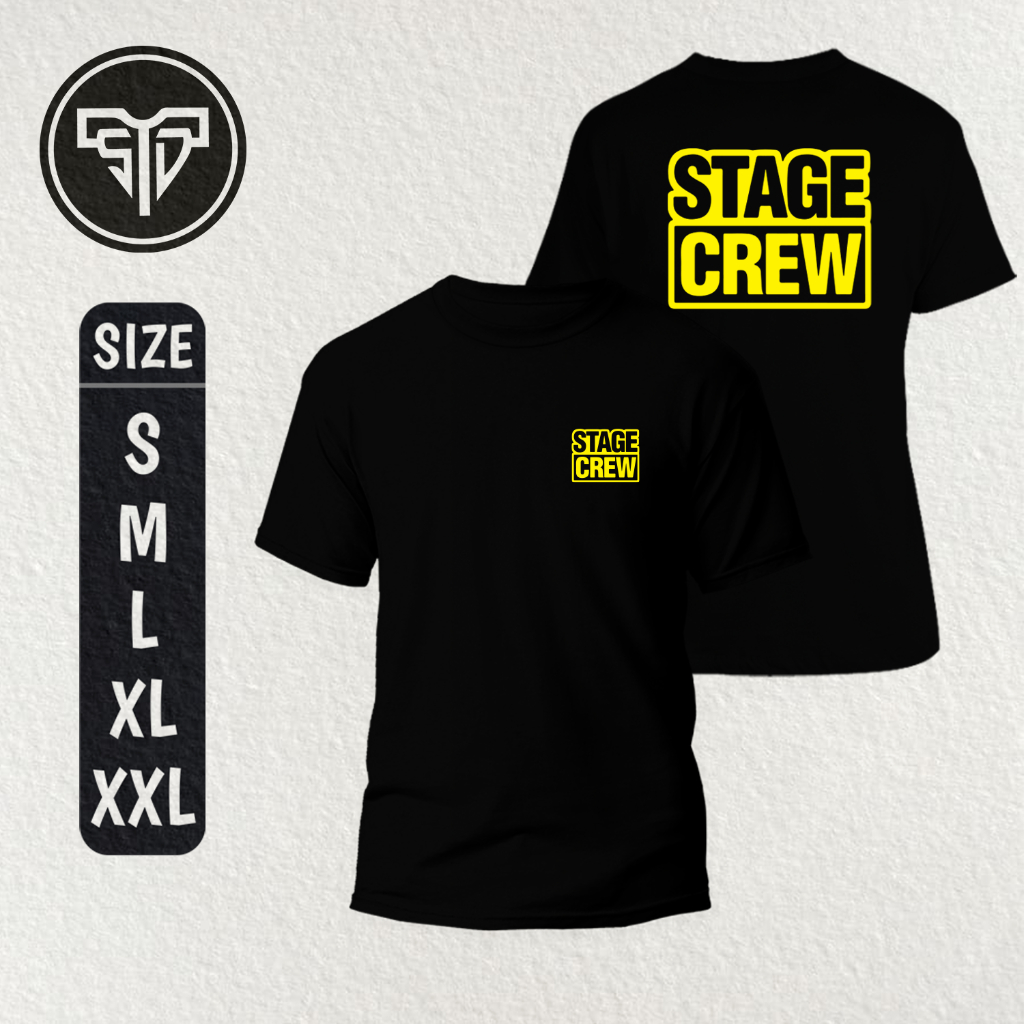 Jual Kaos Stage Crew Yellow | Kaos Crew Panggung | Baju Kru Panggung ...