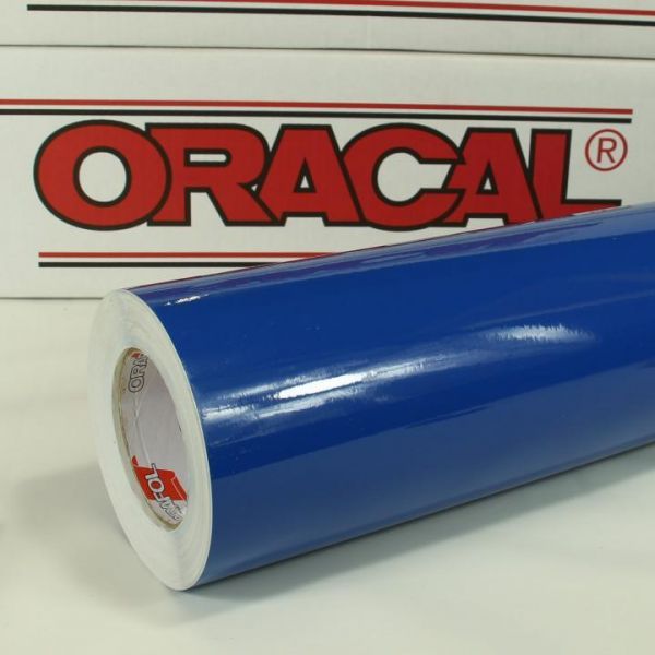 Jual Sticker ORACAL 651 - G067 Blue Gloss Cutting Stiker ( 50cm x 126cm ...
