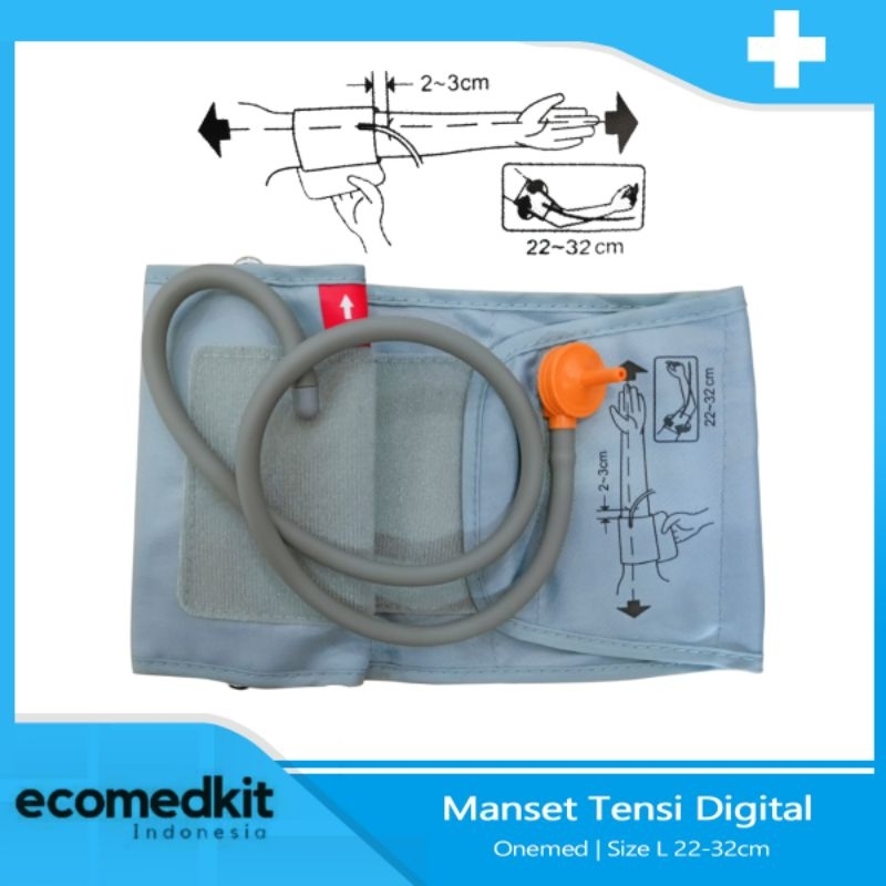 Jual Manset Tensimeter Digital | Cuff Tensi Digital | Shopee Indonesia