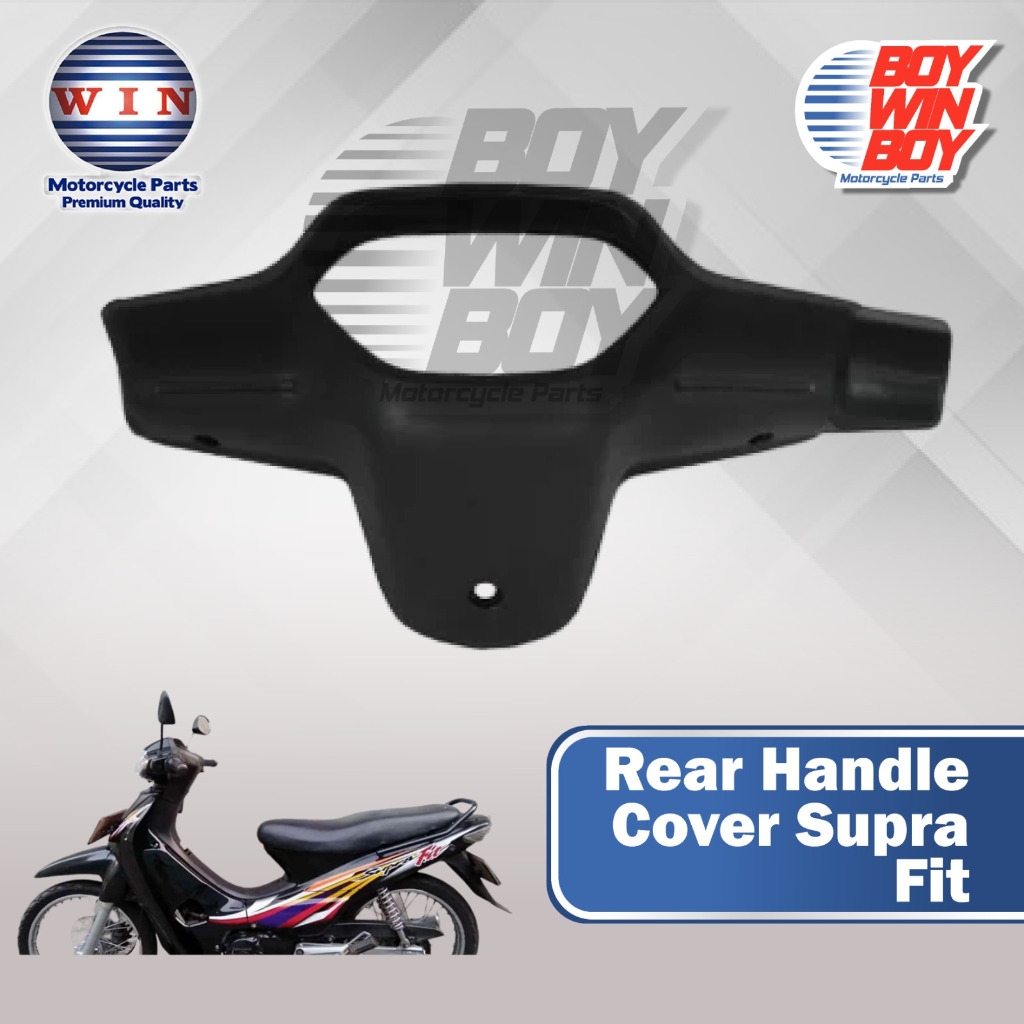 Jual Batok Belakang Supra Fit Hitam Rear handle cover SUPRA Fit merk ...