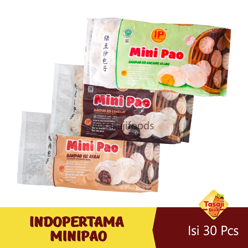 Jual Indopertama Minipao Isi Ayam Kecap, Cokelat & Kacang Hijau 500 ...